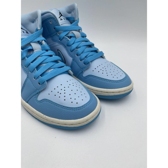 Nike | Shoes | New Nike Air Jordan Mid Se Womens Ice Blue Powder Blue ...